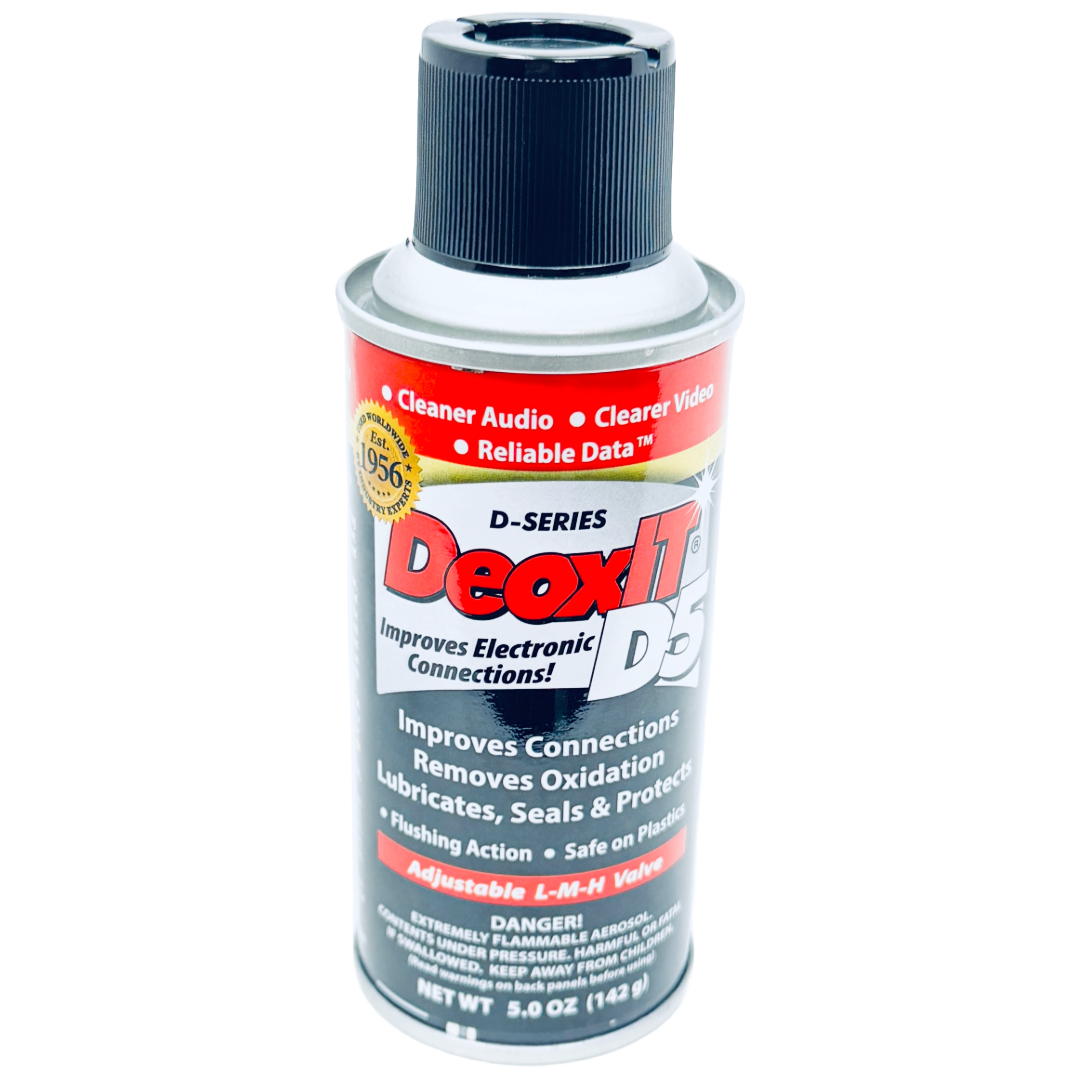 Caig D5S-6 DeoxIT Spray Contact Rejuvenator/Cleaner - 5oz