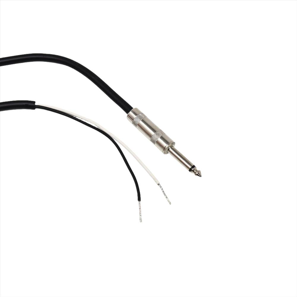 Professional Speaker Cable Jack To Bare Wire Solder Replacement - 2 Fe