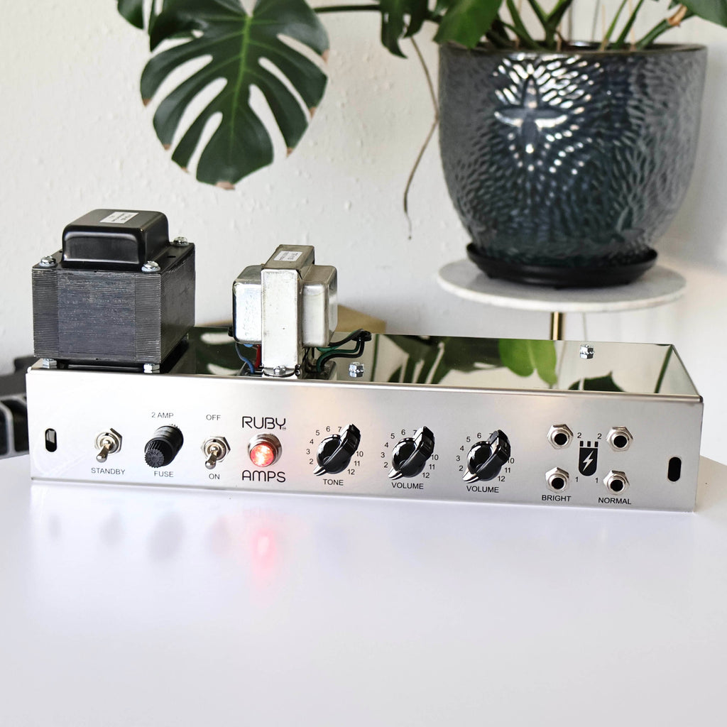 Ruby 5E3 Style Guitar Chassis - Black Print