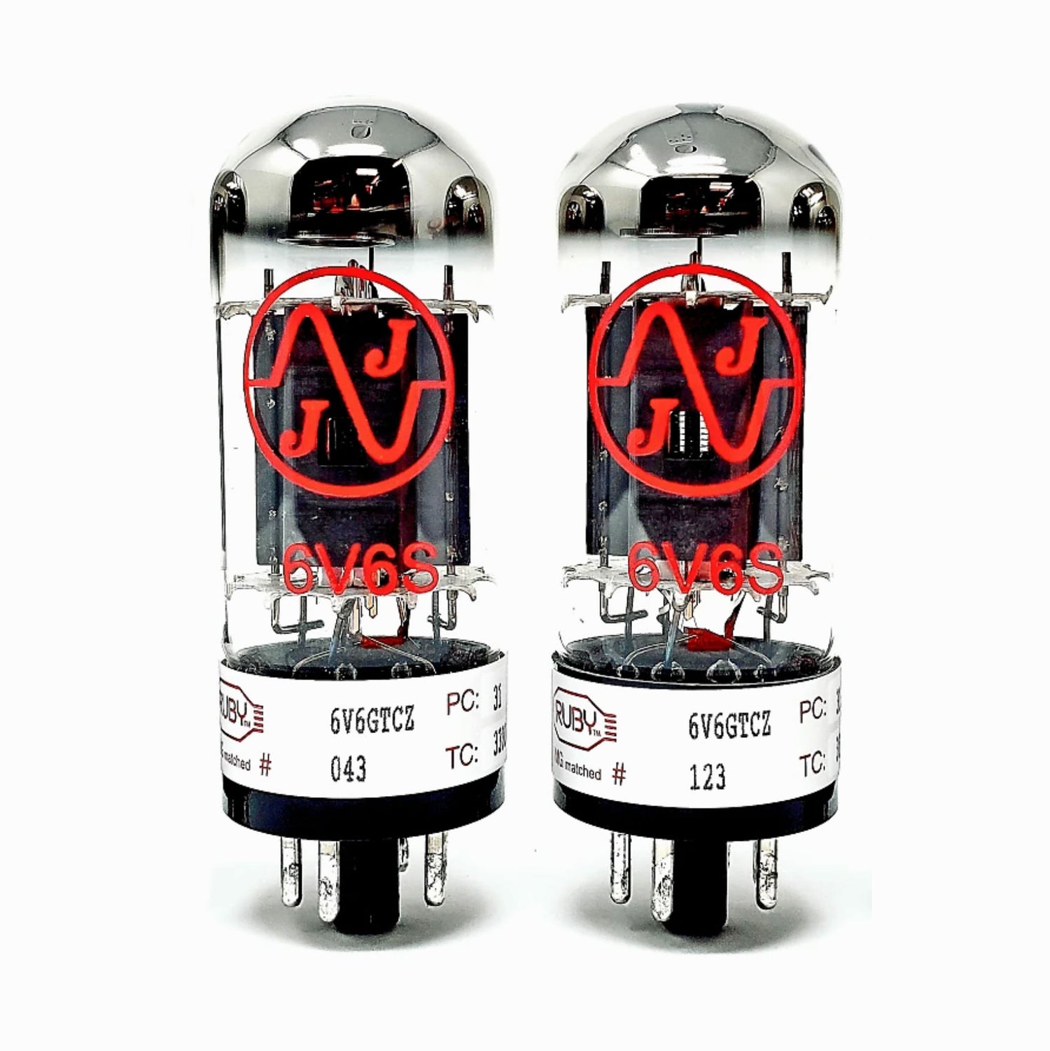 JJ 6V6S Matched Tubes